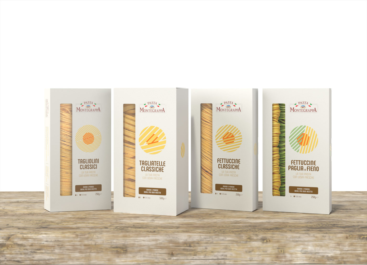 Pasta Montegrappa celebrates 70 years with a new packaging - Industria ...